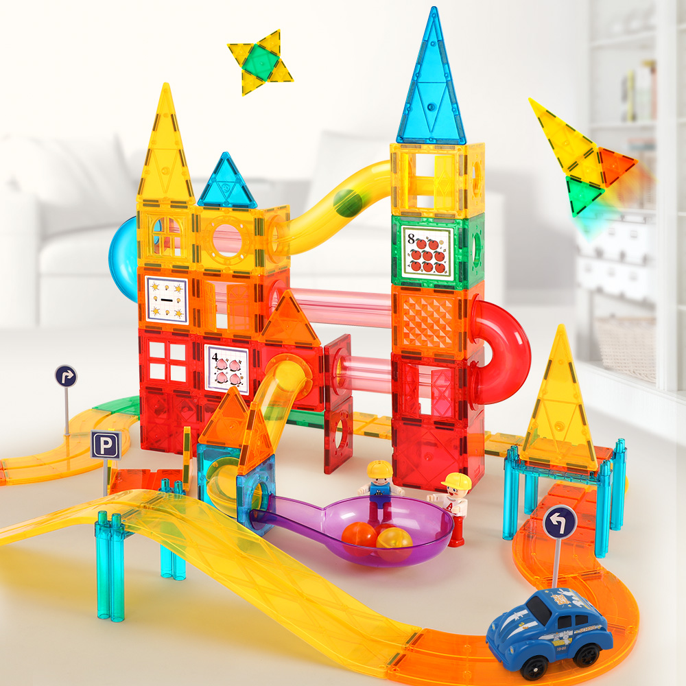 200PCS New Set Strong Magnetic Toys Kids Magnetic Toys Building for ...